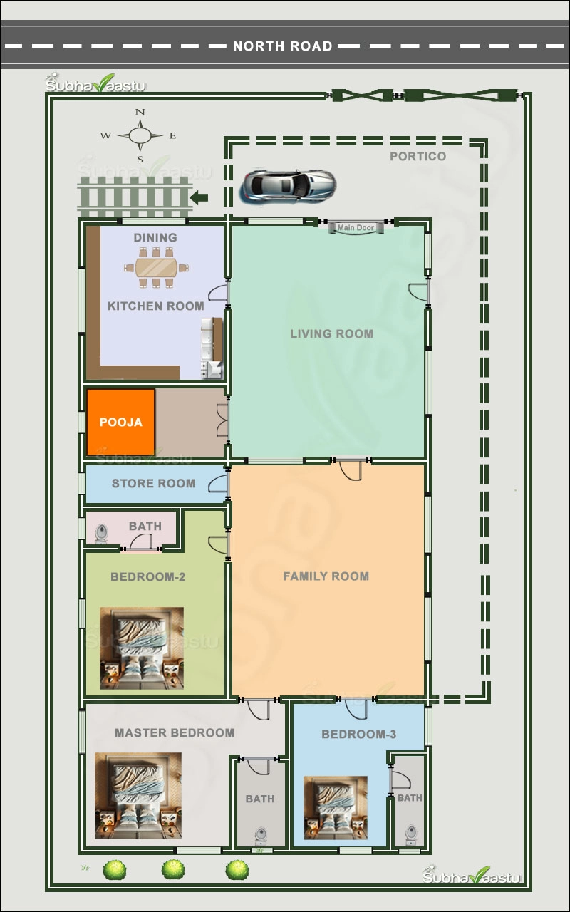 Vastu Shastra House Plan North Facing Vastu House Home Design Plans